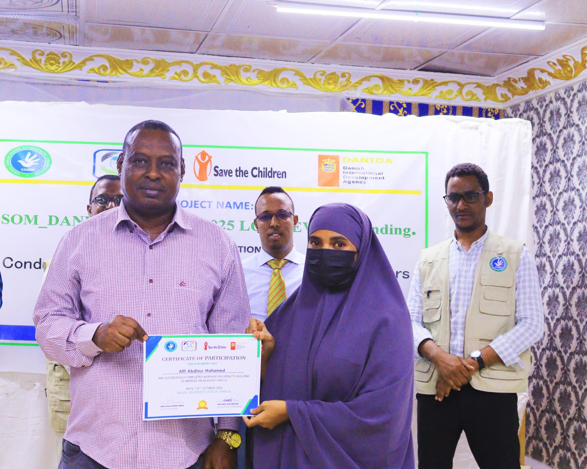 We conducted a two-day capacity-building workshop in Baidoa, Somalia ...