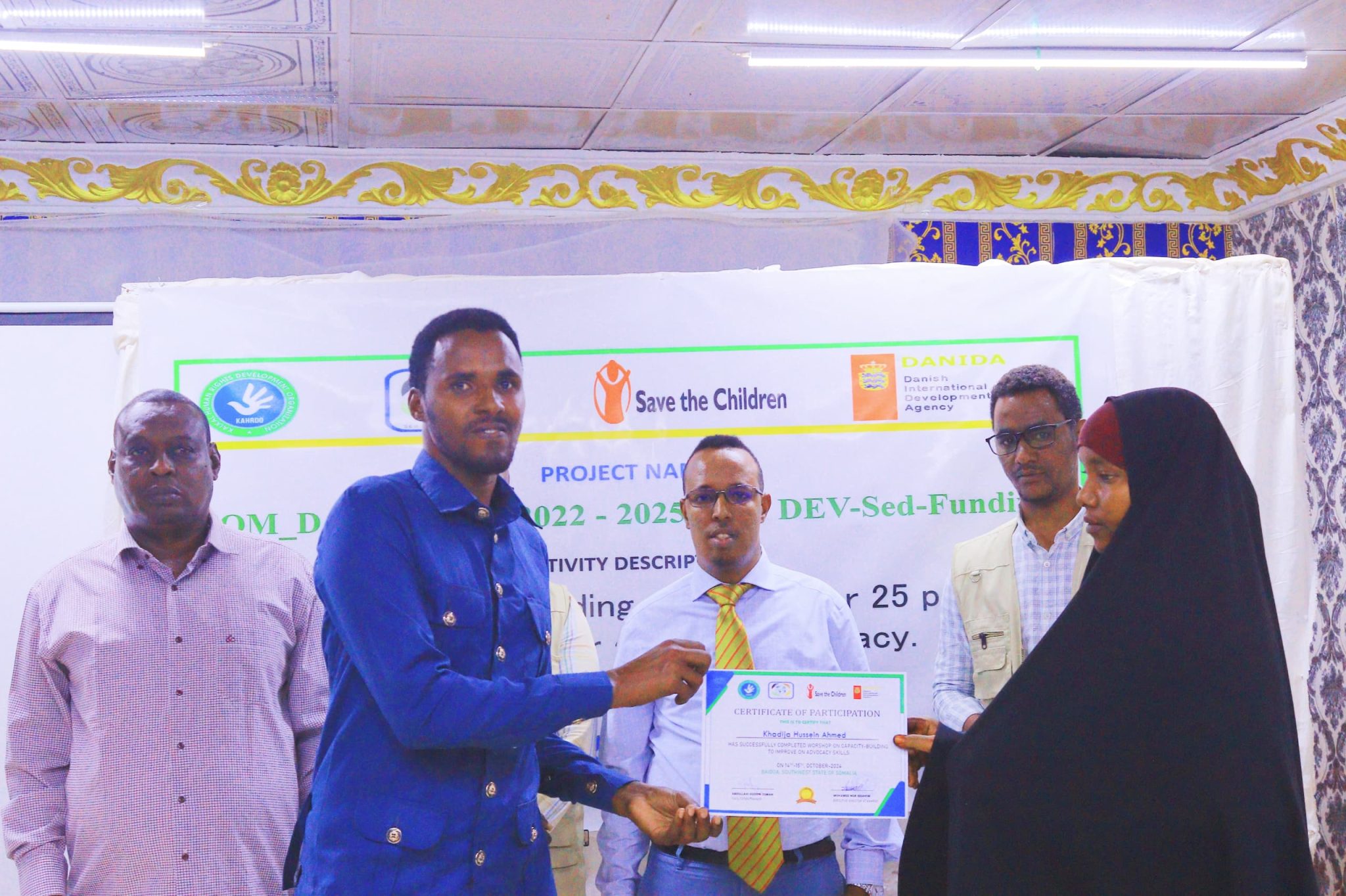 We conducted a two-day capacity-building workshop in Baidoa, Somalia ...
